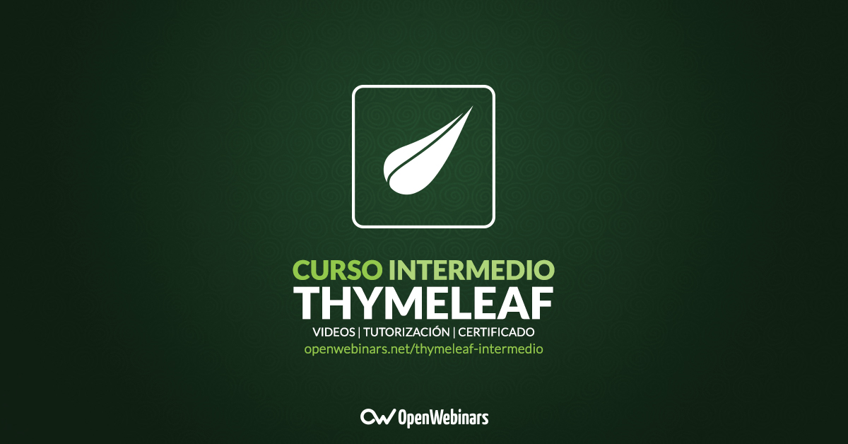 Curso de Thymeleaf intermedio | OpenWebinars