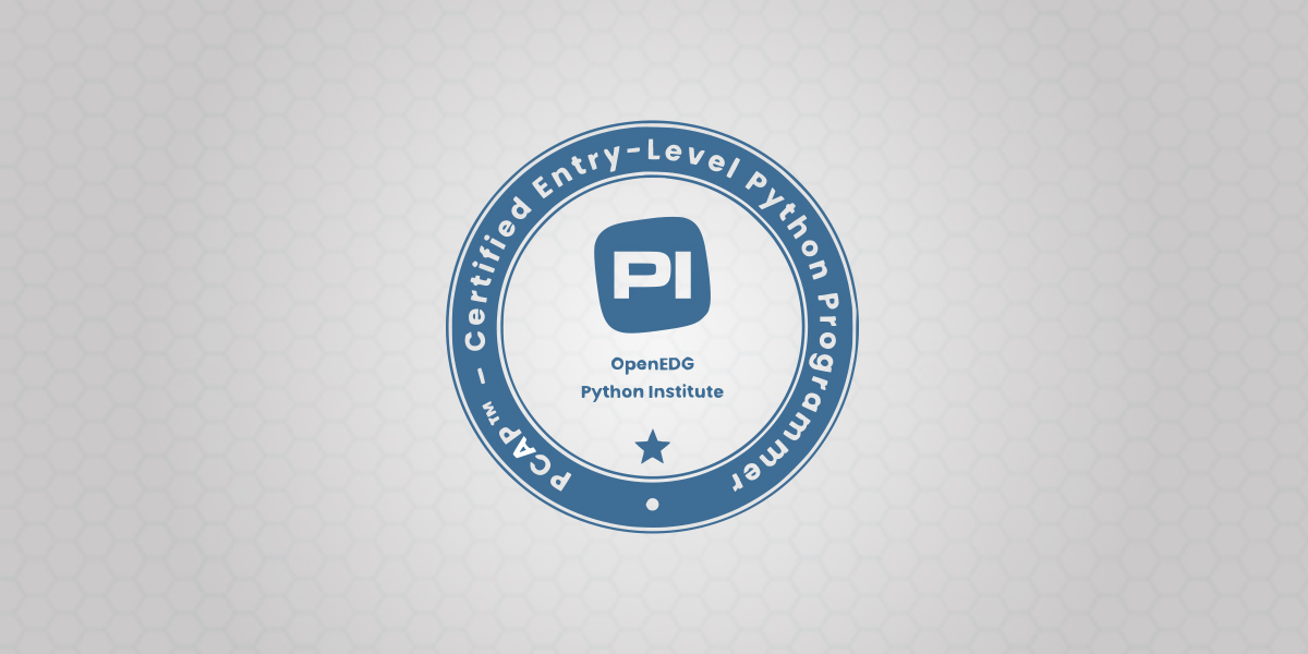 Certificación Python PCAP - Certified Associated Python Programmer ...