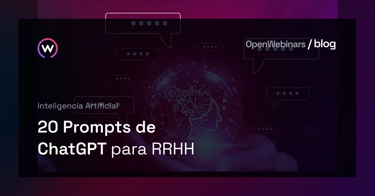 20 Prompts de ChatGPT para RRHH | OpenWebinars