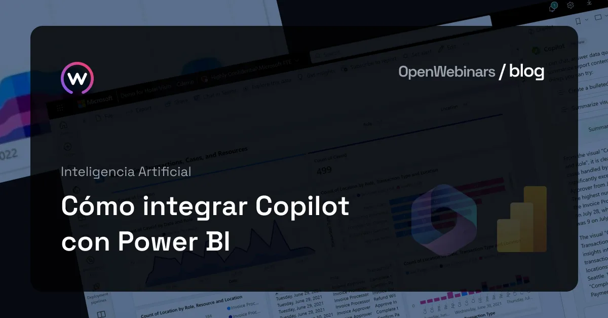 Cómo integrar Copilot con Power BI | OpenWebinars