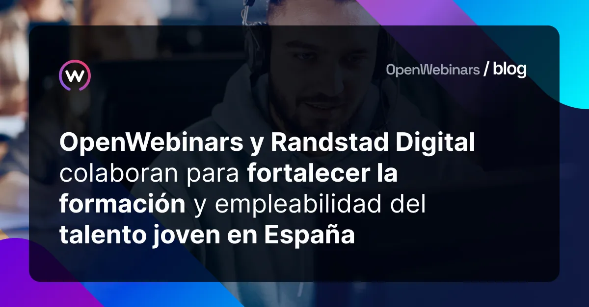 Colaboración entre OpenWebinars y Randstad Digital | OpenWebinars
